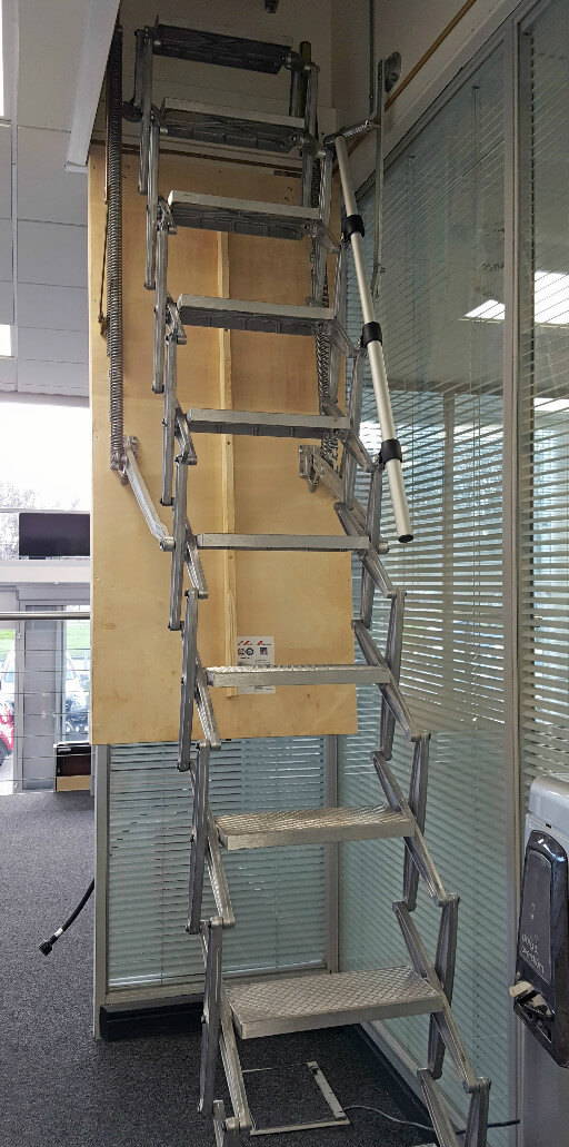 Suspended ceiling hatch & loft ladder - Premier Loft Ladders