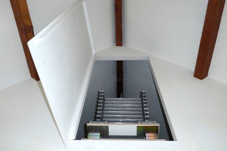 Vertical Loft Ladder case study - Premier Loft Ladders