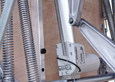 Custom loft hatch with electric ladder - Premier Loft Ladders