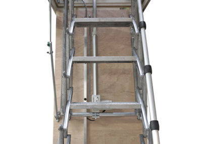 Custom loft hatch with electric ladder - Premier Loft Ladders