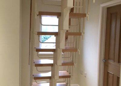 Loft conversion stairs for family home - case study