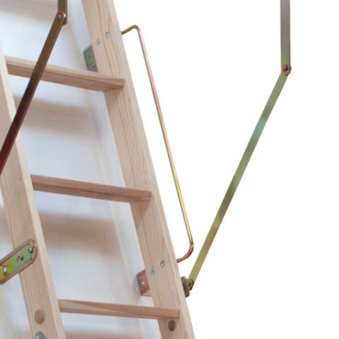 Loft Ladders with Handrail - wooden, concertina & electric