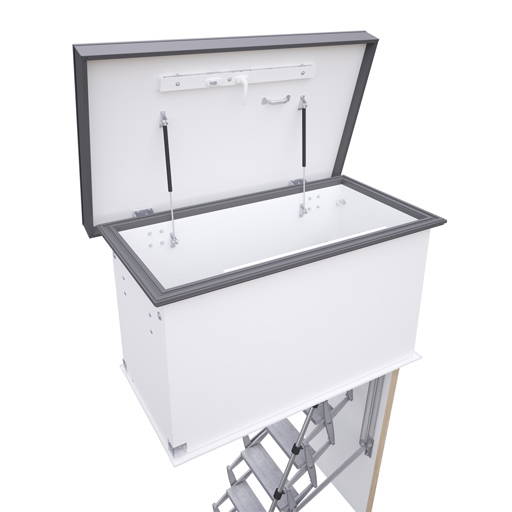 Flat Roof Access Ladder and Hatch - Premier Loft Ladders