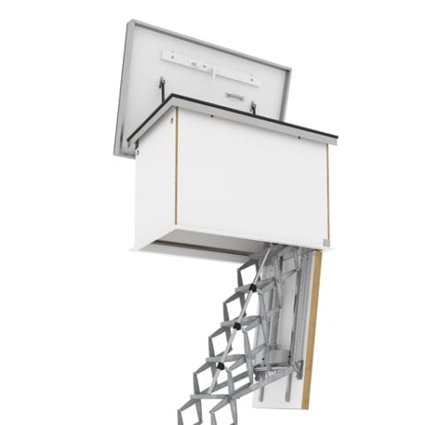 Electric Loft Ladders - Fully automatic remote control