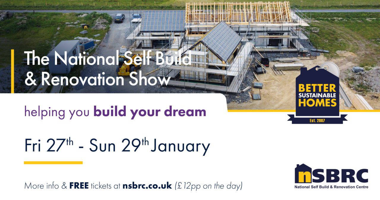 The National Self Build & Renovation Show: 27th to 29th Jan 2023