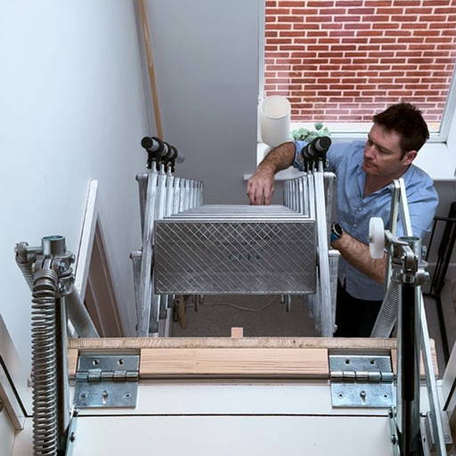 Supreme Vertical Loft Ladder - Premier Loft Ladders